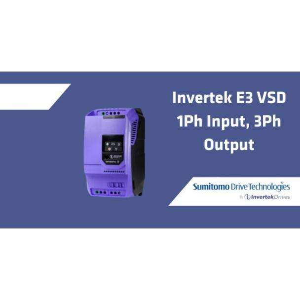 Invertek Variable Speed Drives: 1-Phase Input to 3-Phase Output | ADM ...